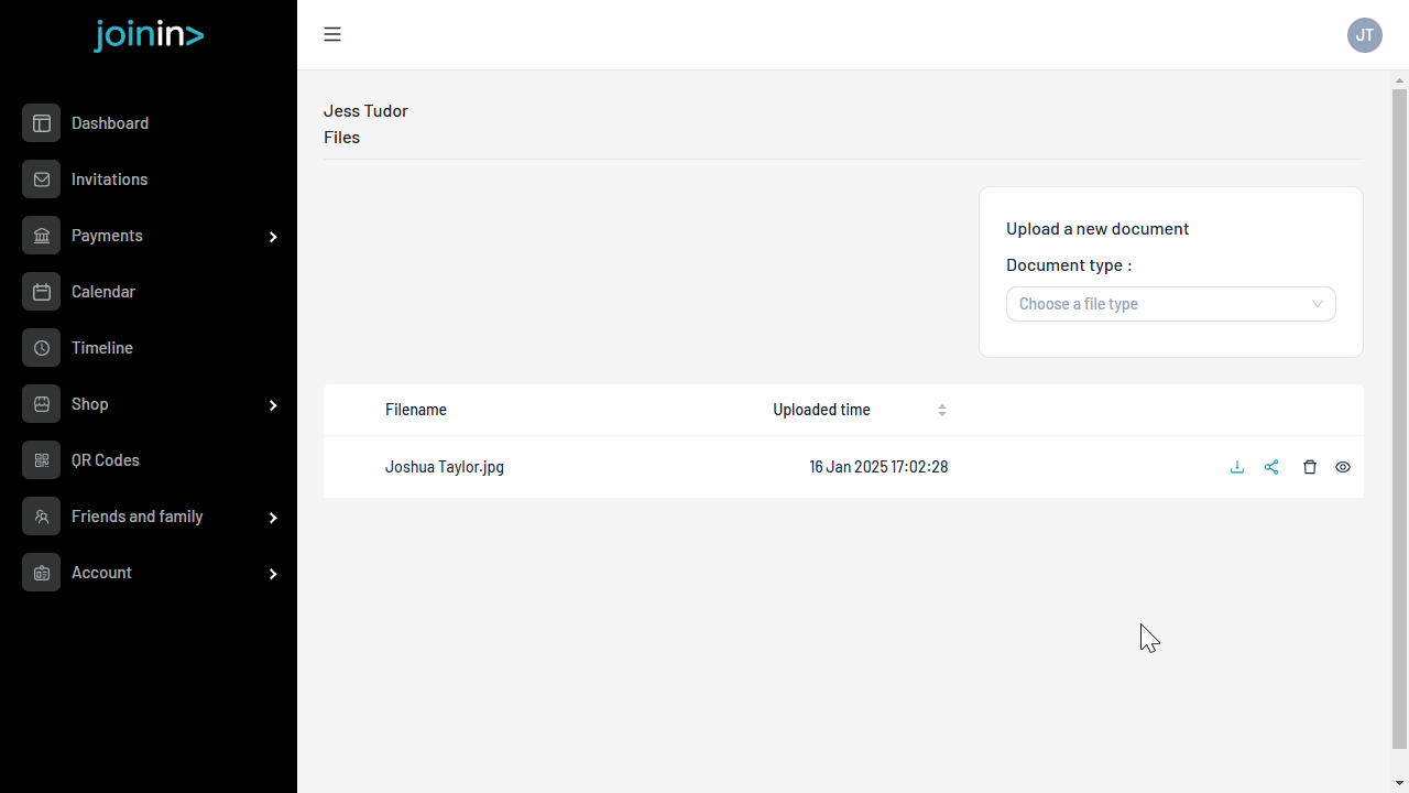 JoinIn user guide: How do I upload and share a file with my club ...