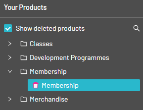 How do I delete a product?
